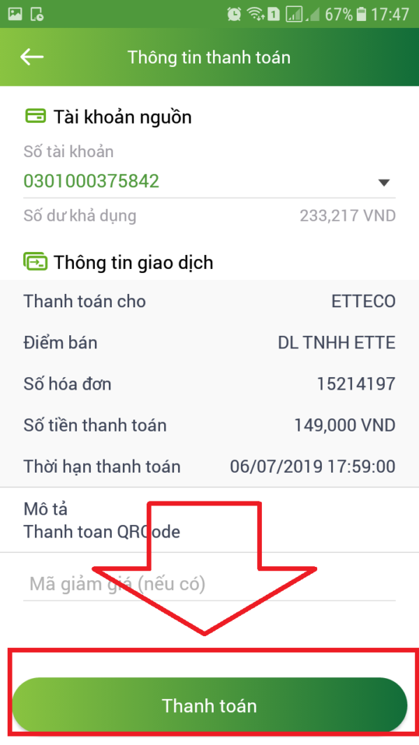 Thanh toán QR code bằng tài khoản Vietcombank như thế nào? | Tiền Của ...
